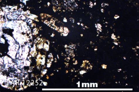 a meteorite from alaska challenges theory of how earth got its water