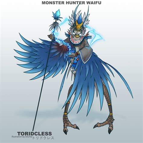 Monster Hunter Waifu Toridcless By Siturba On Deviantart