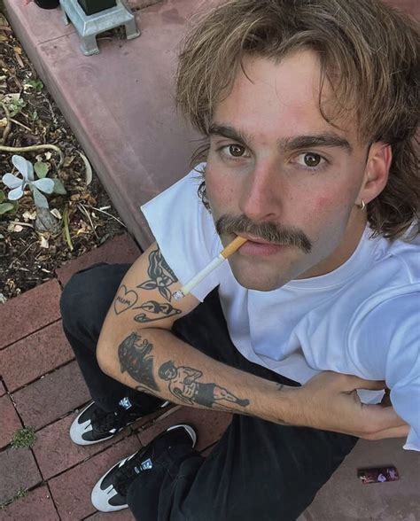 Indie Style Men Indie Men Mustache Styles Mustache Men Guy With