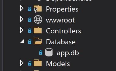 Add Sqlite Db To Asp Net Core Using Ef Core Code First Mobiletonster S Blog