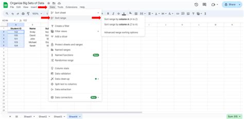 How to Manage Large Datasets Efficiently in Google Sheets - FileDrop