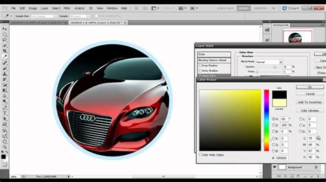 Tutorial Logo O Imagen Dentro De Un Circulo PhotoShop CS5 YouTube