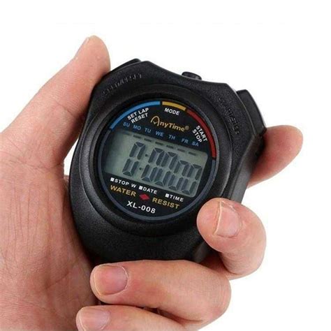 Handheld Lcd Chronograph Handheld Digital Stopwatc Vicedeal