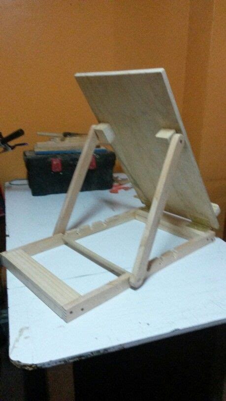 Atril Para Dibujo Y Pintura Basico Diy Easel Woodworking Projects