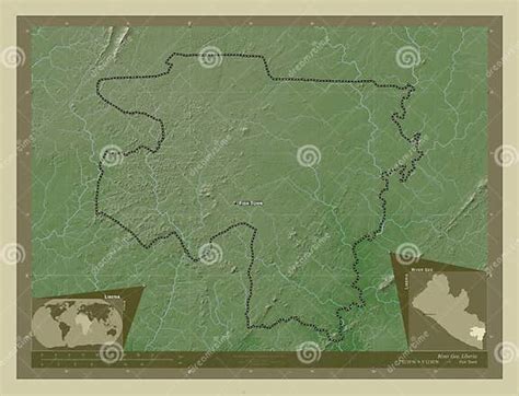 River Gee Liberia Wiki Labelled Points Of Cities Stock Illustration Illustration Of Contour