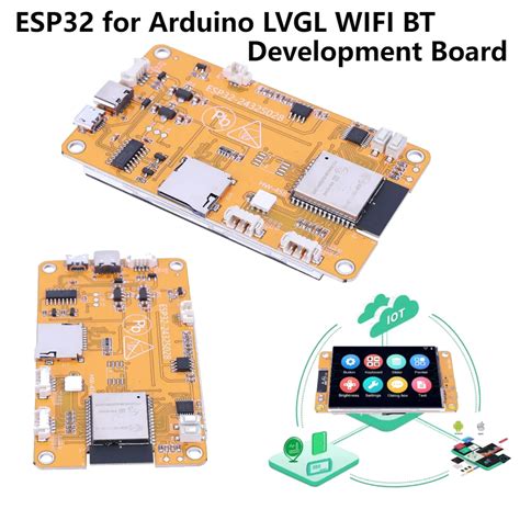 Esp32 Arduino Lvgl Wifi Bluetooth Development Board 2 8inch 240 320 Smart Display Screen 2 8inch