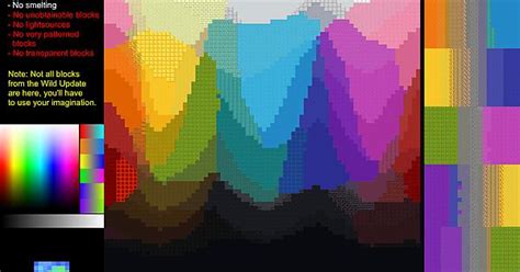 Minecraft Block Palette And Gradients Album On Imgur
