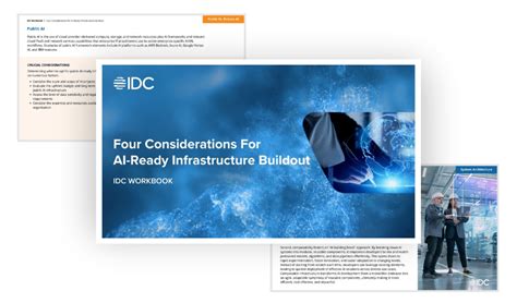 Idc What Should You Consider Before Making Ai Ready Infrastructure