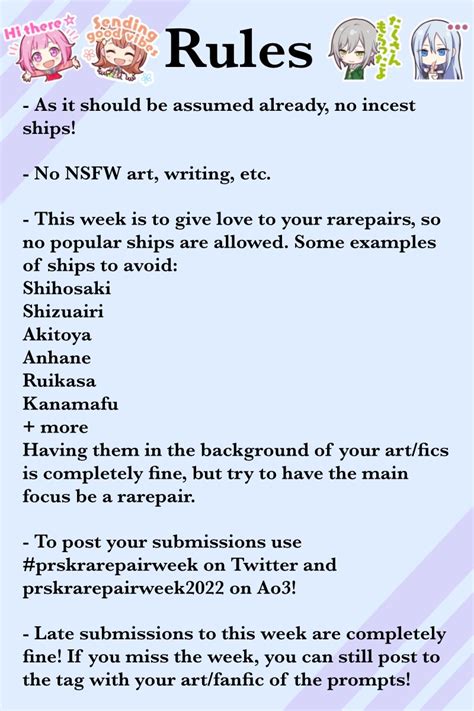 Project Sekai Rarepair Week On Twitter 🟩🟩🟩⬜⬜ 60 Loading Interest