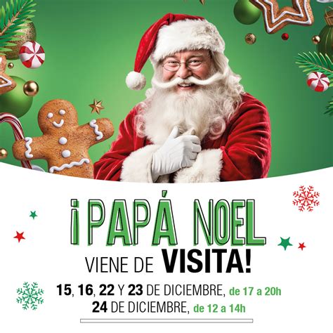 ¡papá Noel Viene De Visita A Plaza De Aluche Centro Comercial Plaza