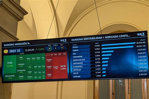 Ibex 35 Hoy La Bolsa En Directo El Ibex Cierra Con Un Alza Del 137