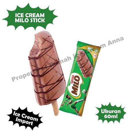 Jual Ice Cream Milo Stick Milo Cup Nestle Shopee Indonesia