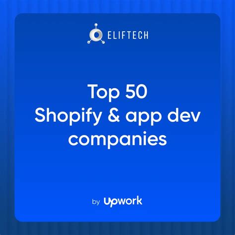Eliftech On Linkedin Shopifydevelopment Mobileappdevelopment Upwork