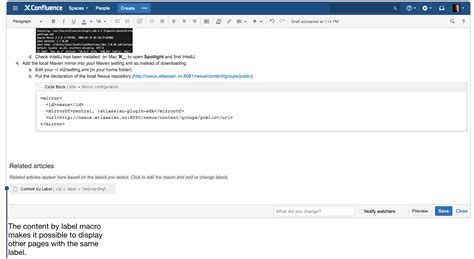 How To Create Your Teams Technical And Onboarding Documentation Confluence Data Center 92
