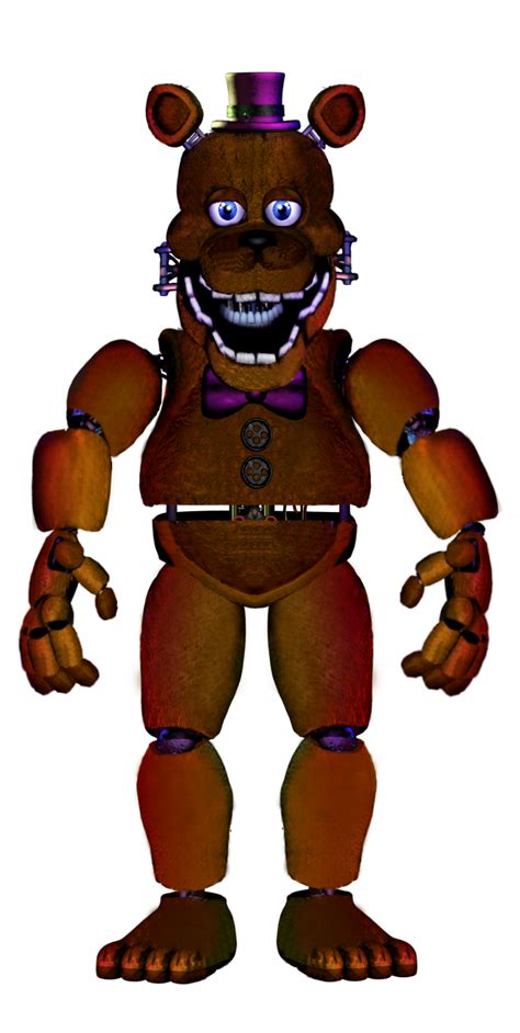 Unwitheredun Nightmared Fredbear V2 Rfivenightsatfreddys