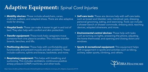 Planning For Life With A Spinal Cord Injury Vibra Healthcare