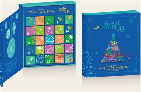 English Tea Shop Book Style Organic Tea Advent Calendar The Hectic Vegan