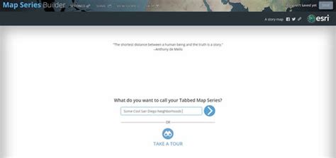 make an esri story map series app in minutes