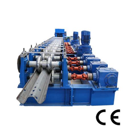 W Beam Barrier Roll Forming Machine