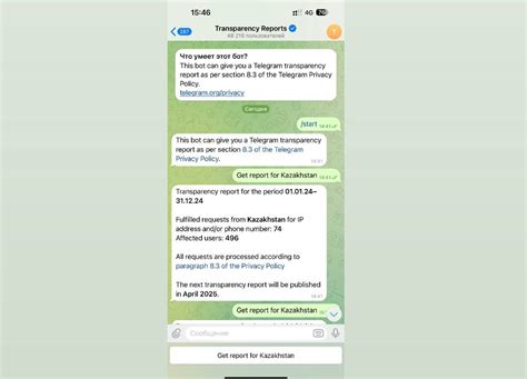 Telegram рассекретил данные 74 человек казахстанским силовикам