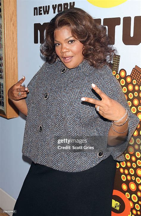 Actress Monique Poses For A Photo Backstage During Mtvs Sucker