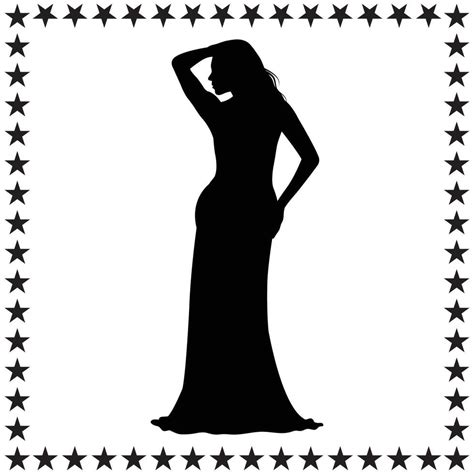 Belly Dancer Silhouette Illustration Belly Dancer Silhouette Belly