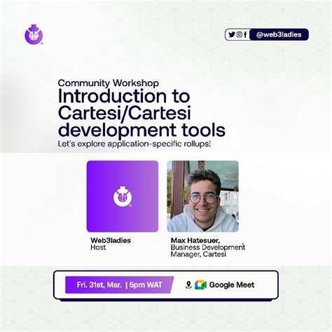 Web3ladies On Linkedin Cartesi Web3ladies Blockchaindevelopment