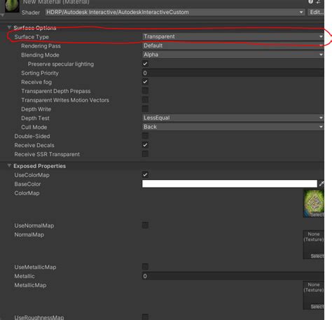 Opacity Map In Hdrp Shader Graph Unity Engine Unity Discussions