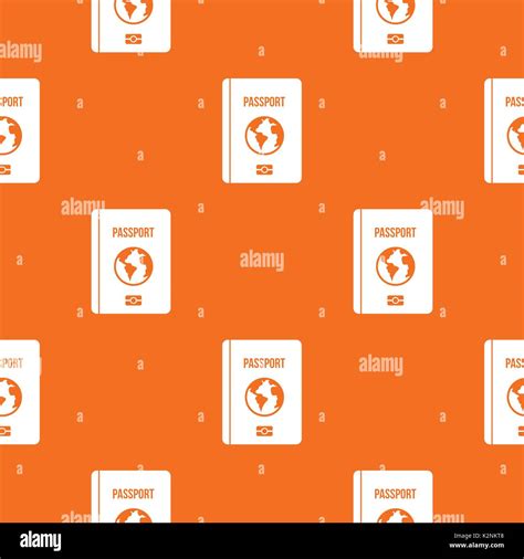 Passport Pattern Seamless Stock Vector Image And Art Alamy