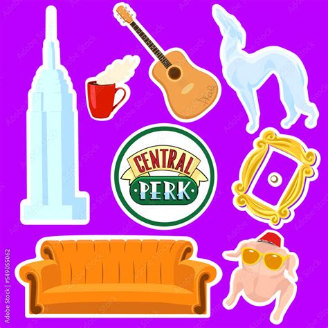 Poster Stickers For The Series Friends Sitcom Wall Art Ukposters