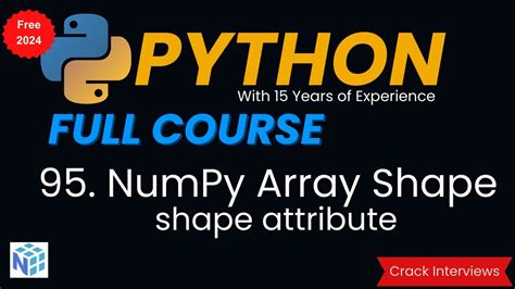Numpy Array Shape Python Numpy Array Shape Numpy Shape Function