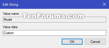 Customize OEM Support Information In Windows Tutorials