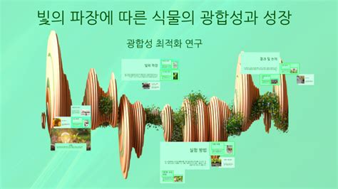 빛의 파장에 따른 식물의 광합성과 성장 By 지영 임 On Prezi