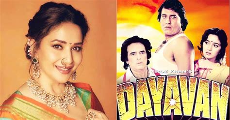 When Madhuri Dixit Regretted Doing A Kissing Scene In 1988s Dayavan