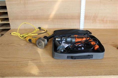 Elec Drill And Grinder Lee Real Estate And Auction Service