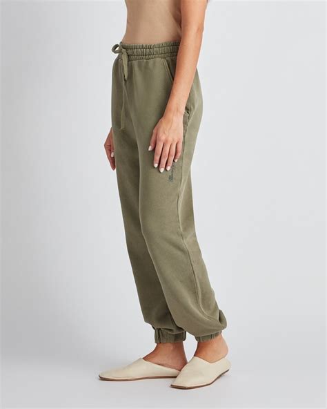 Jordan High Waisted Track Pant Dark Khaki Camilla And Marc Autumn