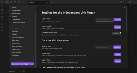 Github Alshwekeindependent Links Plugin For Obsidian