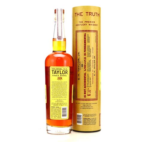 Colonel Eh Taylor Single Barrel Bourbon 2015 Whisky Auctioneer