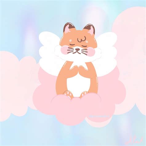 Heavenly Bliss Piku The Angelic Fox Rprocreate