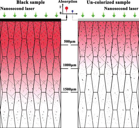 Schematic Showing Microstructure Evolution At Different Depths For