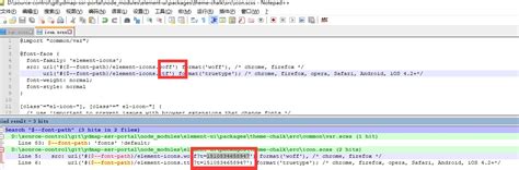 [bug report] cannot find module element ui lib theme chalk fonts