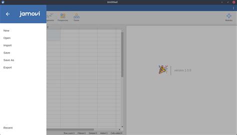 Jamovi Gerçek Zamanlı Istatistik Tablo Oluşturma Flatpak Ile