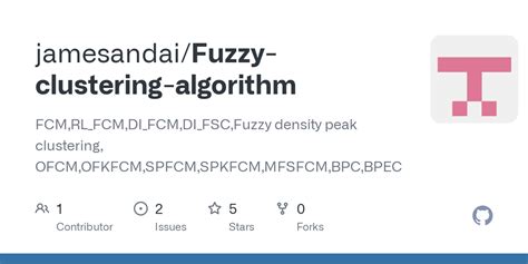 Fuzzy Clustering Algorithmspfcmokpy At Main · Jamesandaifuzzy