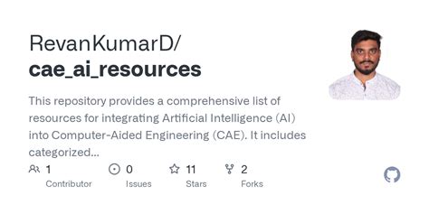 Github Revankumardcaeairesources This Repository Provides A Comprehensive List Of