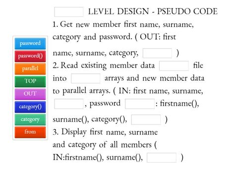 H Sdd7 Pseudo Codeparallel Arrays Missing Word