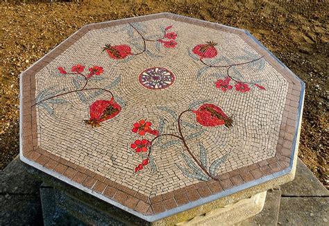 Pomegranate Mosaic Mosaic Art Mosaic Mosaic Diy