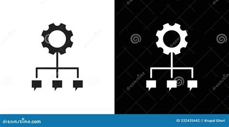 Nlp Icon Black Line Art Vector Logo Set 332435442