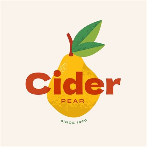 Premium Vector Cider Logo Design Template