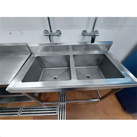 Ss Two Sink Unit At Inr In Dehradun Kamal Kitchens