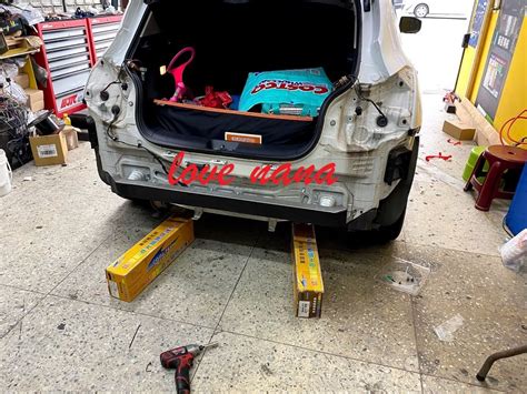 日產汽車配件專賣店 娜娜汽車 Big Tiida 實車安裝 後內鐵 Kicks 實車安裝 前下井 後下扭力